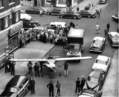 Thomas Edward Fitzpatrick The Pilot Of The Aeronautics Illegal Landing ...