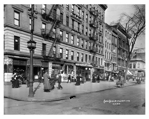 Lenox Avenue And 115th Street Harlem, NY 1910
