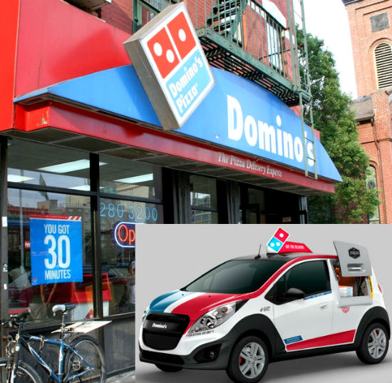 The Domino's Pizza-Delivery Car Coming To Harlem (video)