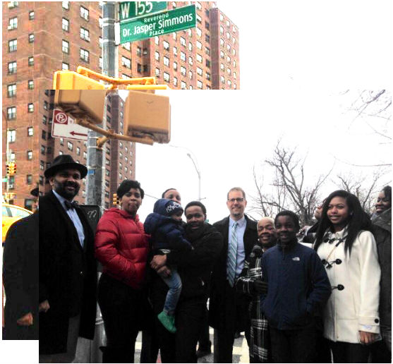 Uptown Residents Honor Late Rev. Dr. Jasper Simmons With Street Co-Naming