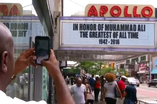Harlem Fans Pay Homage To Muhammad Ali (video)