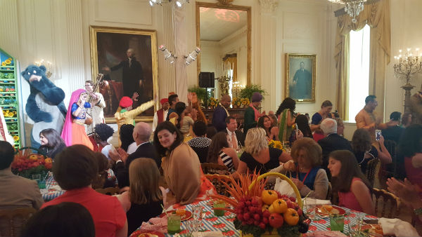 Up Close with CC Minton: First Lady Welcomes Young Chefs to the White House