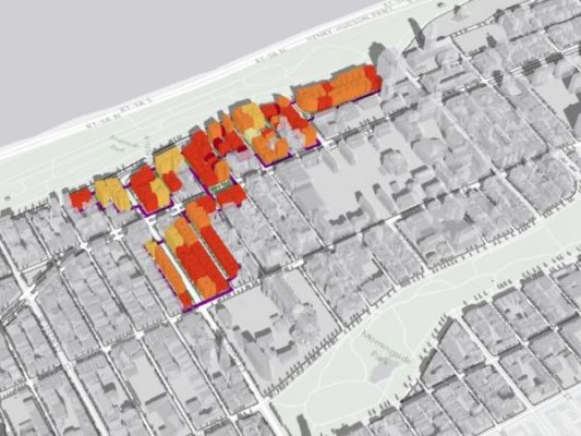 Here's The 3D Map Of New Morningside Heights Historic District In Harlem