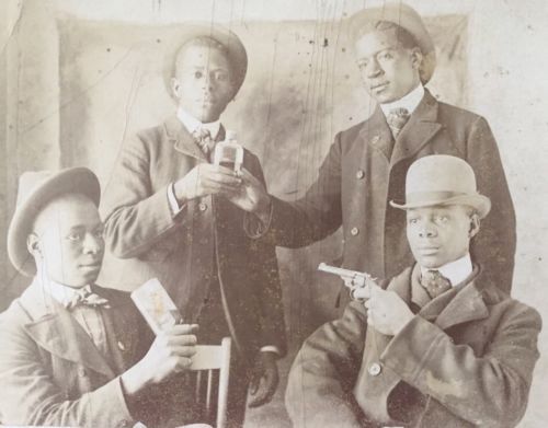 Young Harlem Gangsters, New York, 1920's (Photo)