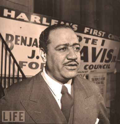 Harlem's Benjamin Jefferson "Ben" Davis Jr., 1903 - 1964