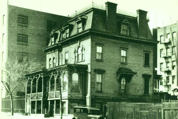 A Wooden Frame House On 108th Street In Harlem, NY 1932 (Photograph)