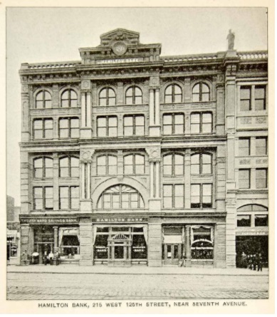 The Hamilton Bank Building, Harlem, NY, 1893 (Print)