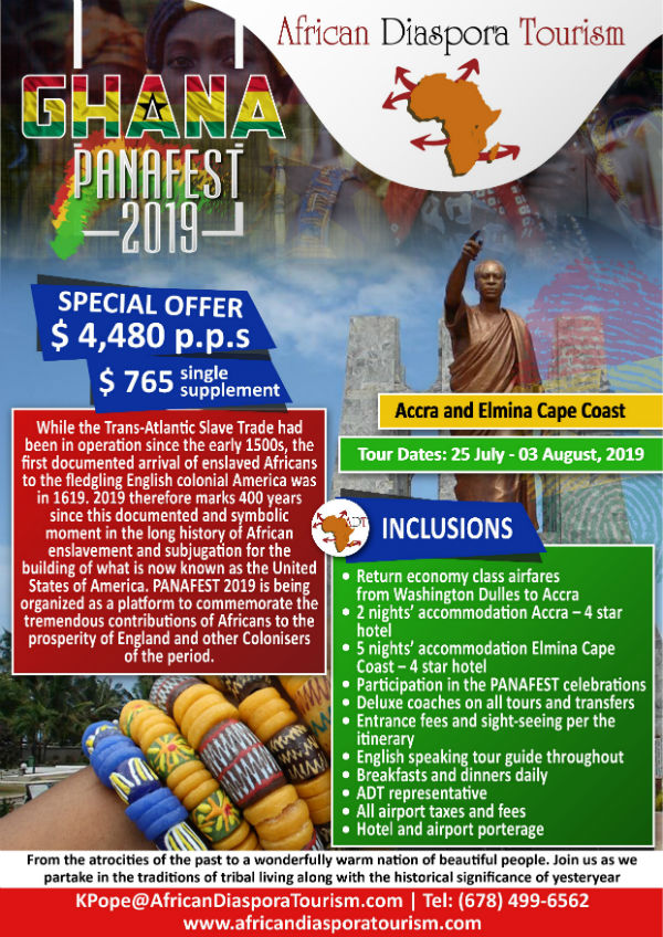 Sponsored Love: Travel Home To The Ghana Panafest Celebration 2019