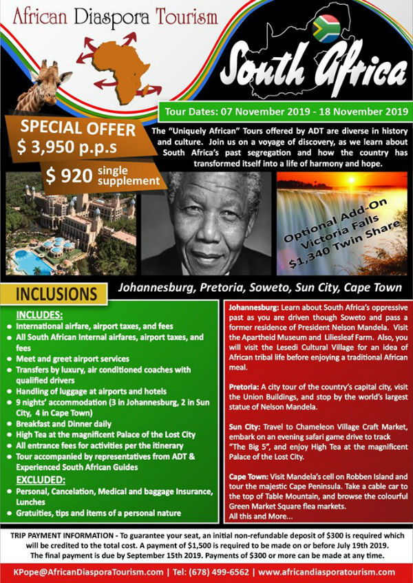 South Africa, Let’s Do It Again! Explore Mandela Heritage Trail And ...