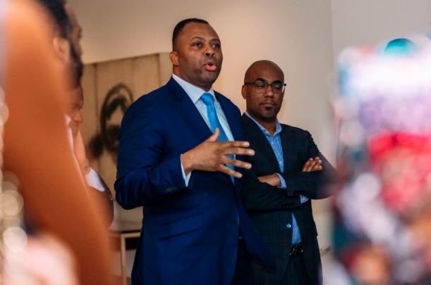 R. Donahue Peebles Of The Peebles Corporation Hosted Holiday Kickoff ...