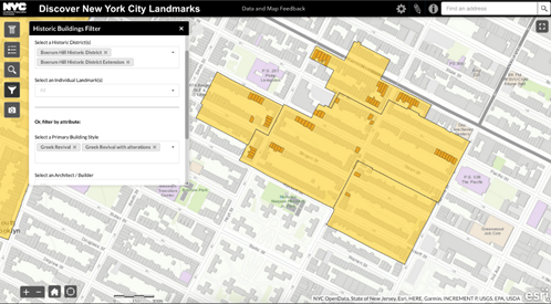 LPC Releases Enhanced Version Of Discover NYC Landmarks Map As Part Of ...
