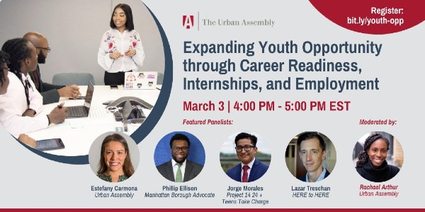 Urban Assembly Host Youth Career Readiness, Internships And Employment ...