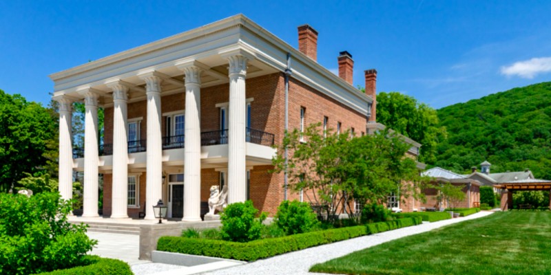 Rare To Market Historical Samuel Sloan Estate Mansion Brings Modernized ...