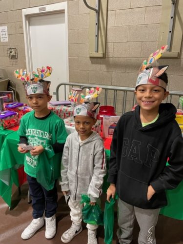 Police Athletic League Annual Holiday Party At PAL Harlem Center