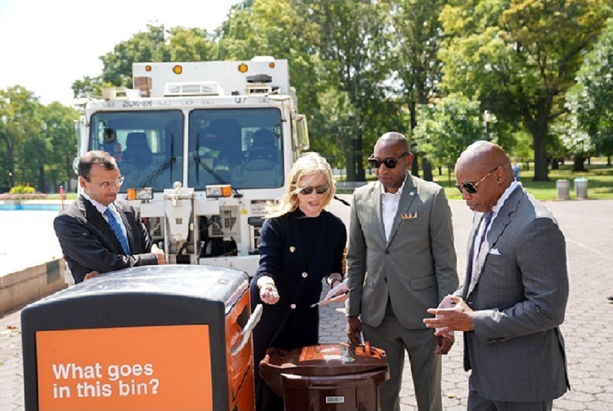 Mayor Adams Announces Roadmap For Nation's Largest Compost Program