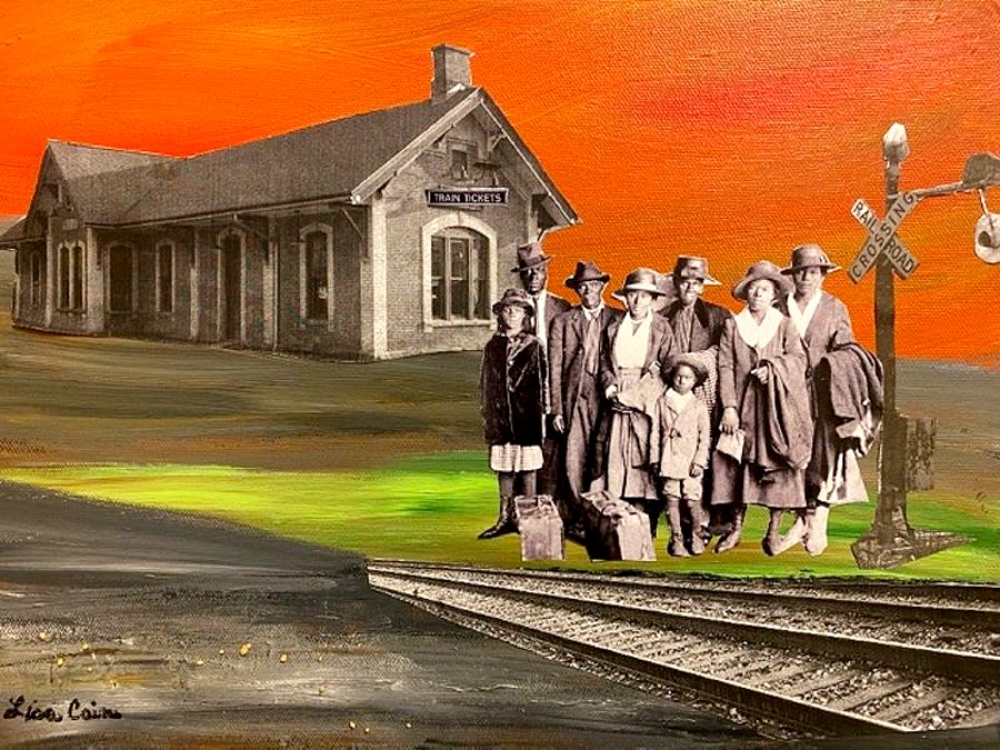 Artist Lisa Cain Is At "Home" In Harlem With New Work At The Heath Gallery