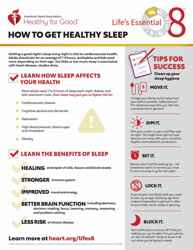5 Steps To High-Quality Sleep And Heart Health In Harlem And Beyond