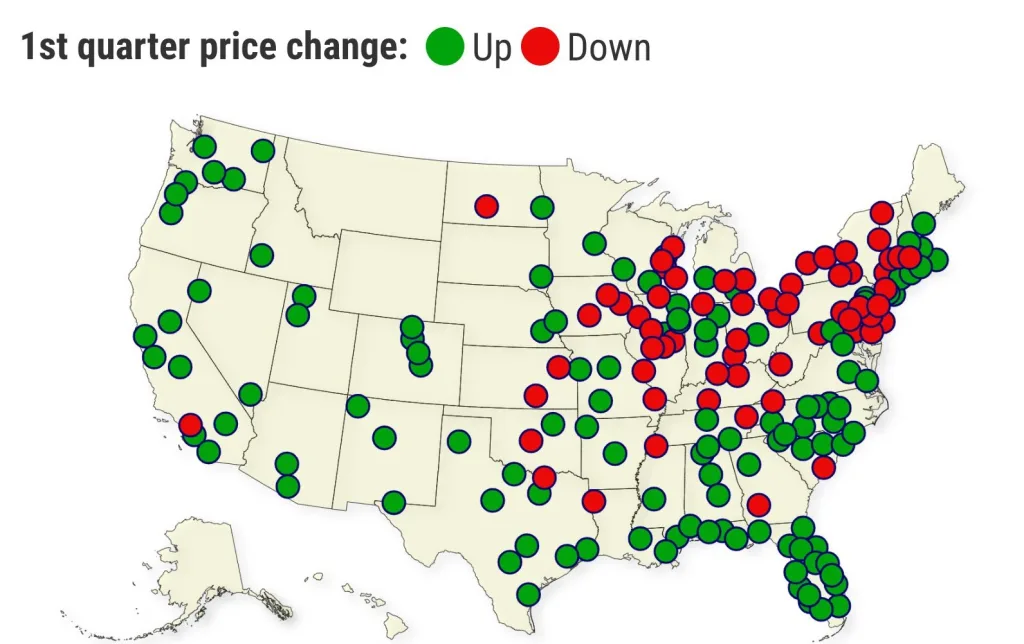5 Cities Experiencing Significant Home Price Reductions