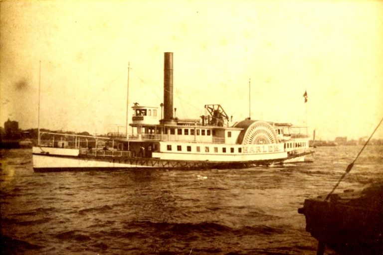 The Magnificent Steamboat Harlem, A Nautical Marvel That Graced NYC ...