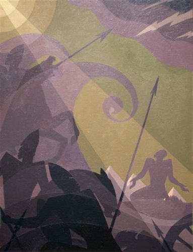 Aaron Douglas, Harlem Renaissance Painter, Illustrator, And Educator ...