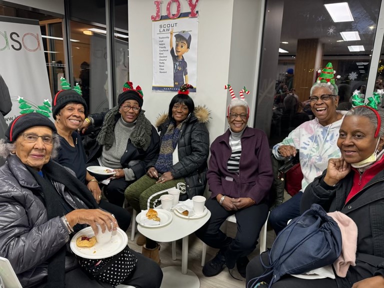 A&E's Riverton Square In Harlem Holds Christmas Tree Lighting Event