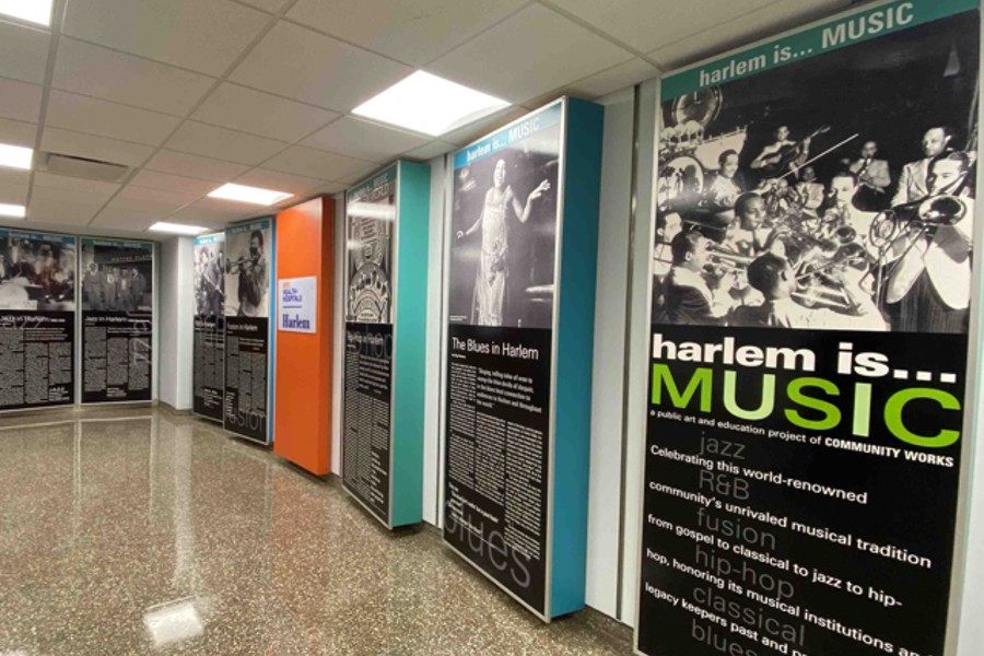 Opening, Harlem Is… Exhibit At Harlem Hospital Center