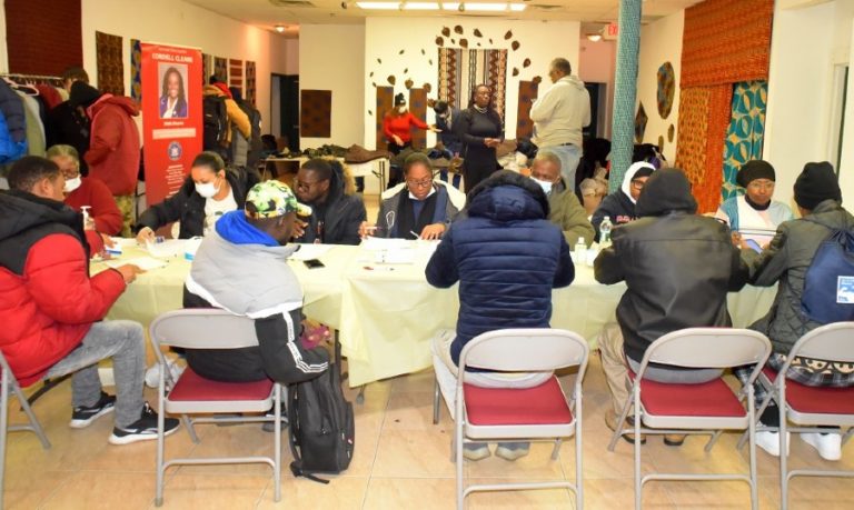 Senator Cordell Cleare Hosts Coat Drive For Harlem's Newest New Yorkers