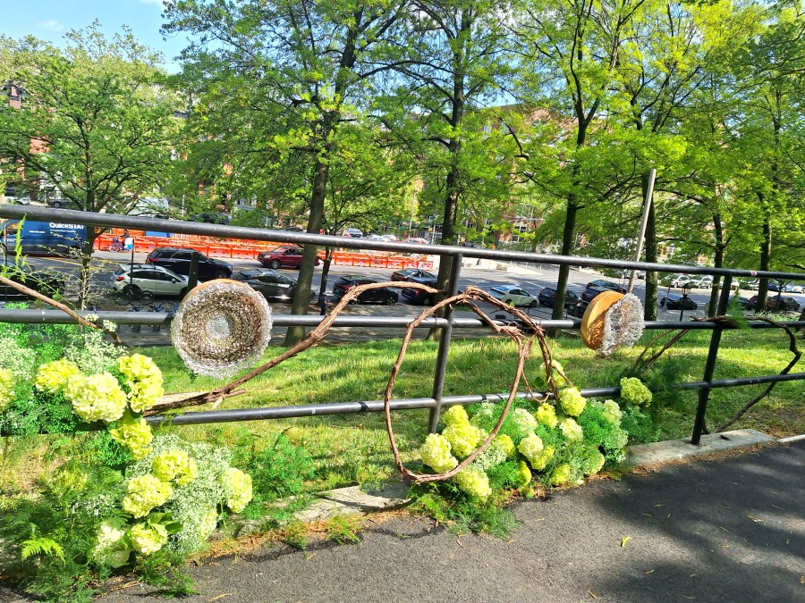 Harlem Sculpture Gardens: Floral Designers Transform Sculptures Uptown