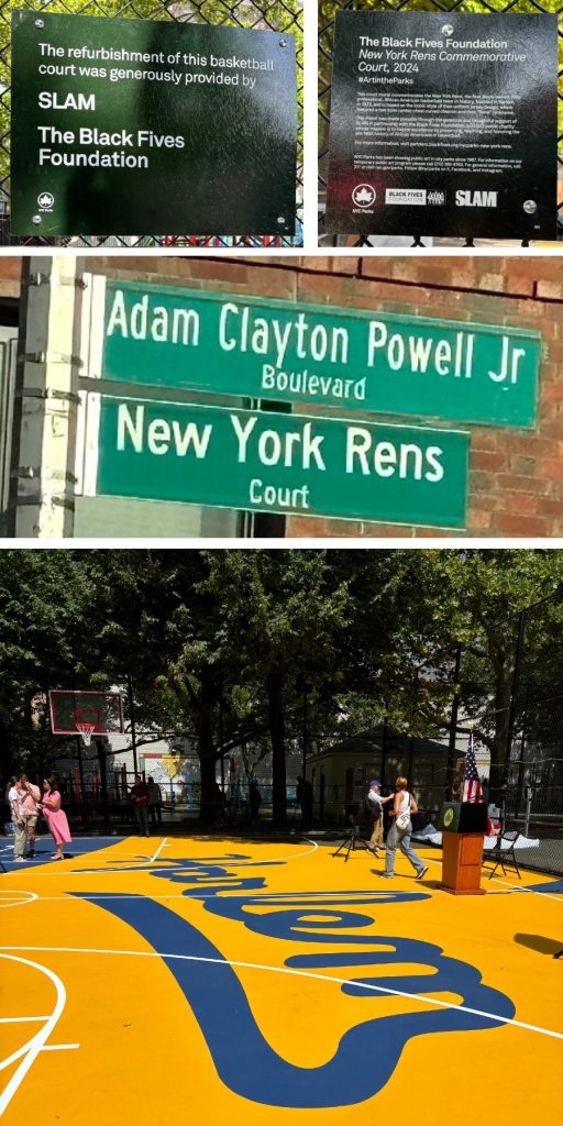 Historic New York Rens Basketball Team Honored With Commemorative On ...