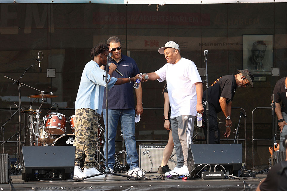 Salters Scene: JSWISS And Keith "The Captain" Gamble In Harlem