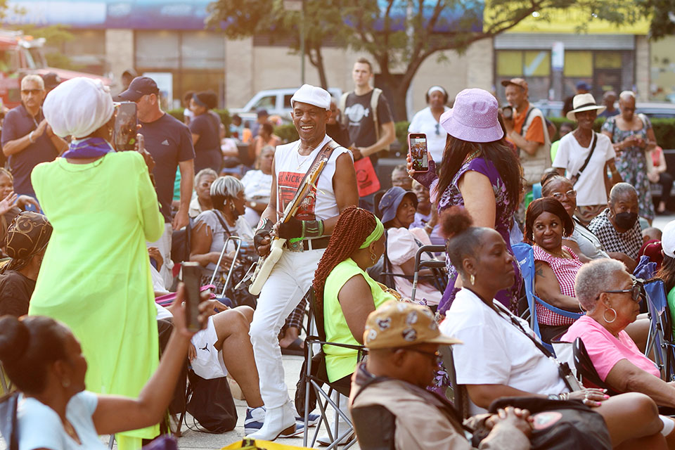 Salters Scene: JSWISS And Keith "The Captain" Gamble In Harlem