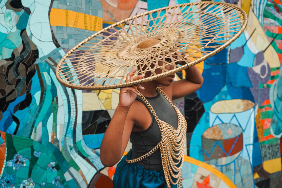 Fashion Designer Aquila Benjamin Brings Inclusivity To Harlem Fashion Week