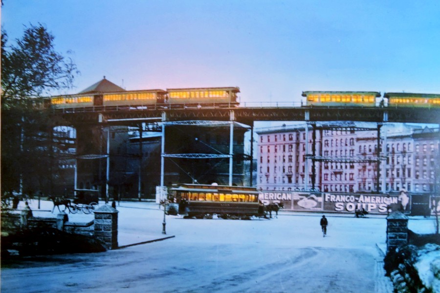 A Snowy Flash Of Brass: Harlem’s Iconic 110th Street New York, NY ...