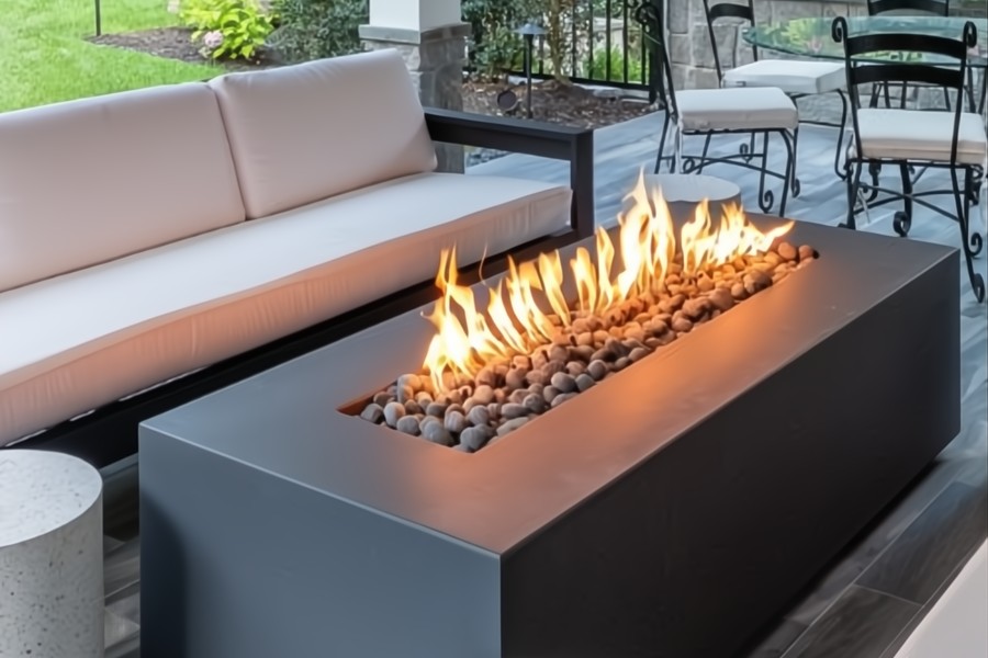 Most Stylish Fire Table Designs For Modern Patios
