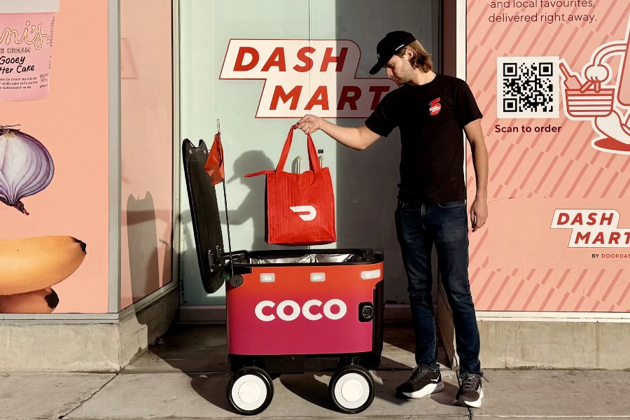 DoorDash Unveils Dot Delivery Robot For Roads And Sidewalks From Harlem ...