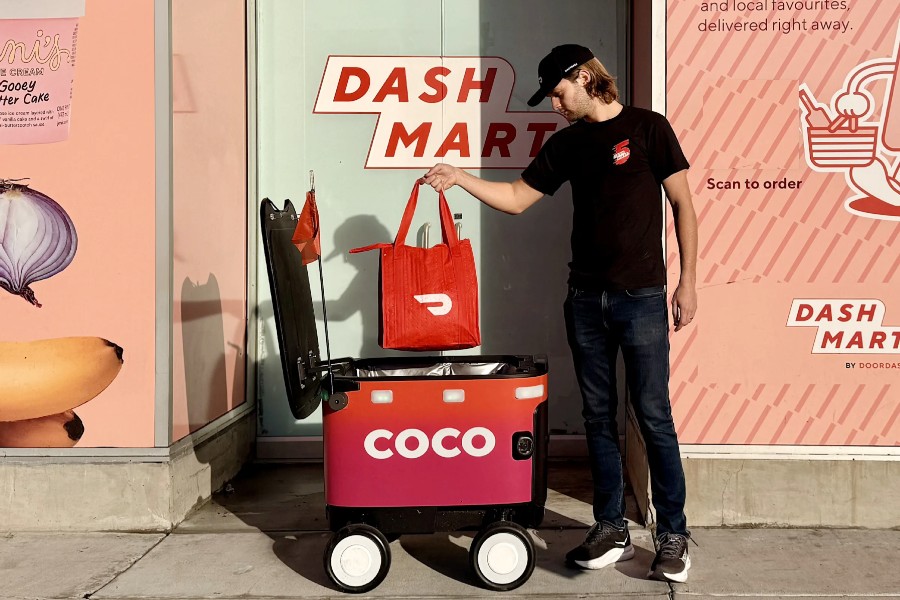 DoorDash Unveils Dot Delivery Robot For Roads And Sidewalks From Harlem To Hollywood